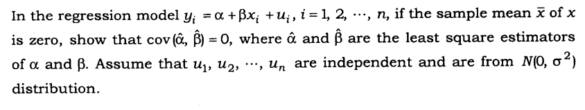 Solved In ﻿the regression model | Chegg.com