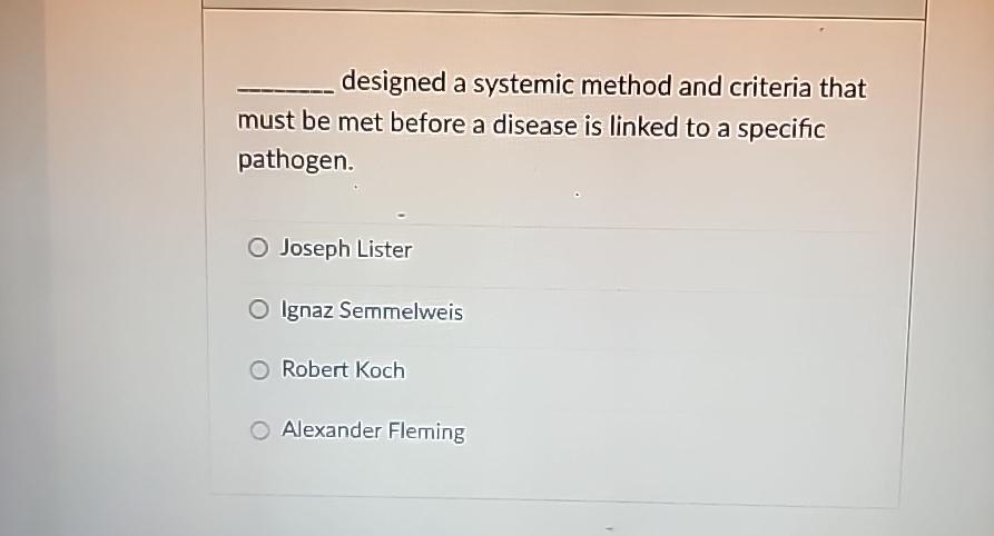 Solved designed a systemic method and criteria that must be | Chegg.com