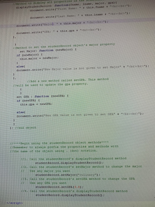 programmer defined objectsI don't know why the code | Chegg.com