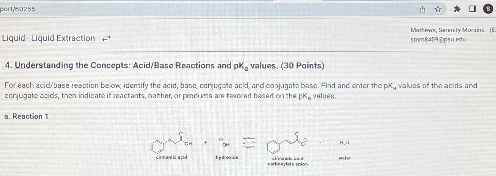 Solved port/60255\\nLiquid-Liquid Extraction harr\\nMathews, | Chegg.com