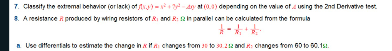 Solved Complete both problems please.1. ﻿Classify the | Chegg.com