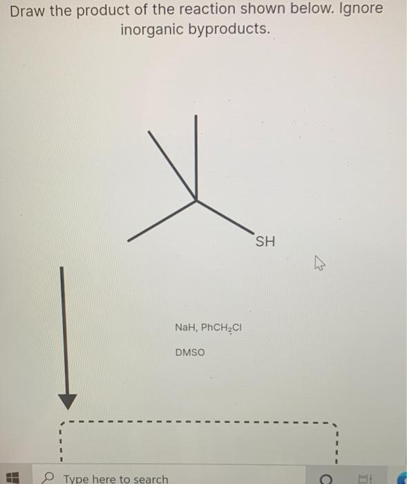 Solved Draw the product of the reaction shown below. Ignore | Chegg.com