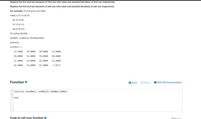 Solved P1: Write a function called Gen Mat that takes a 20 | Chegg.com