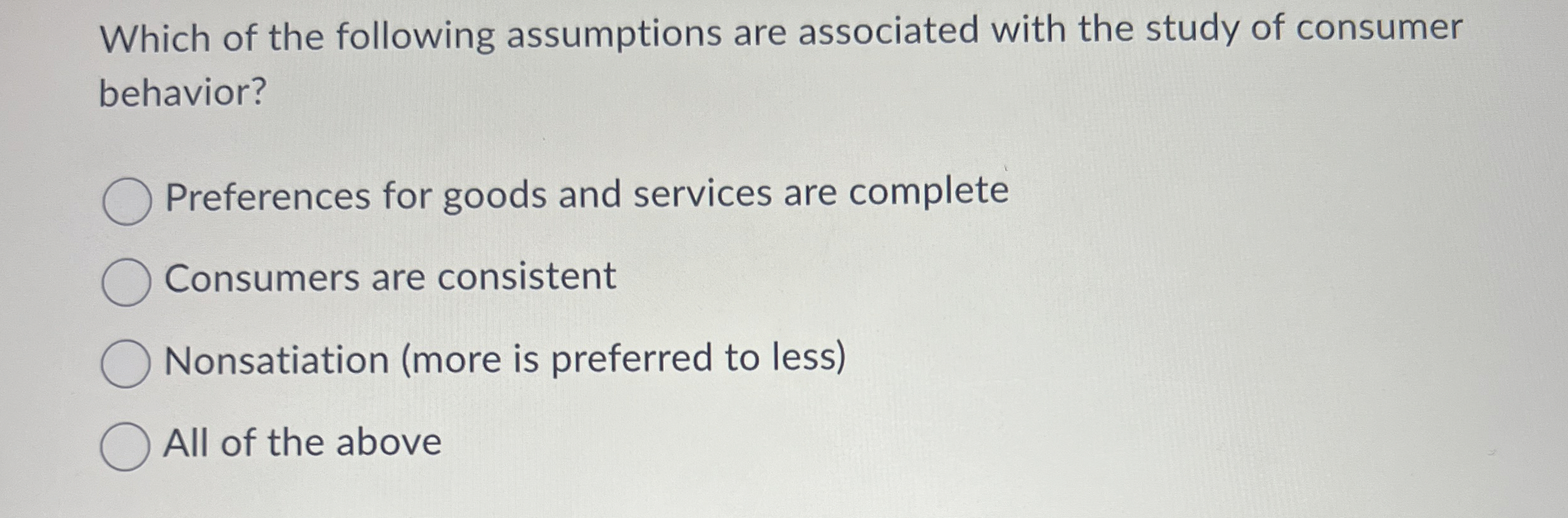 Solved Steps for Which of the following assumptions are | Chegg.com