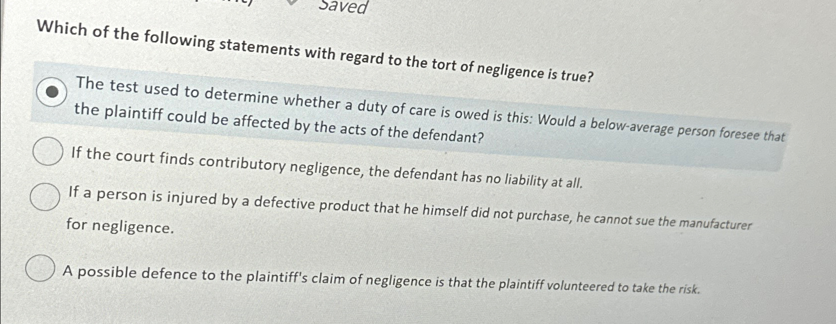 Solved Which of the following statements with regard to the | Chegg.com