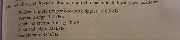 Solved DSPUse the Parks-McClellan method to design an FIR | Chegg.com