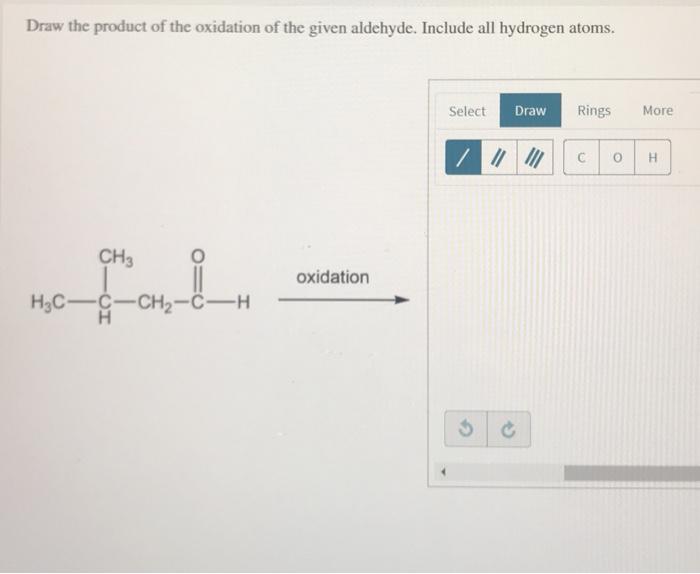 Solved Draw the product of the oxidation of the given | Chegg.com