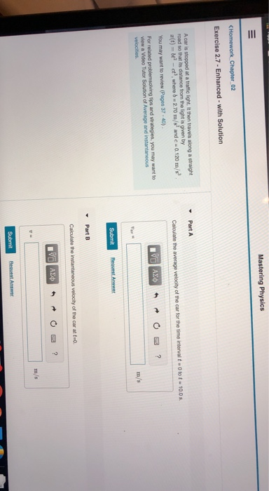 Solved: Mastering Physics | Chegg.com