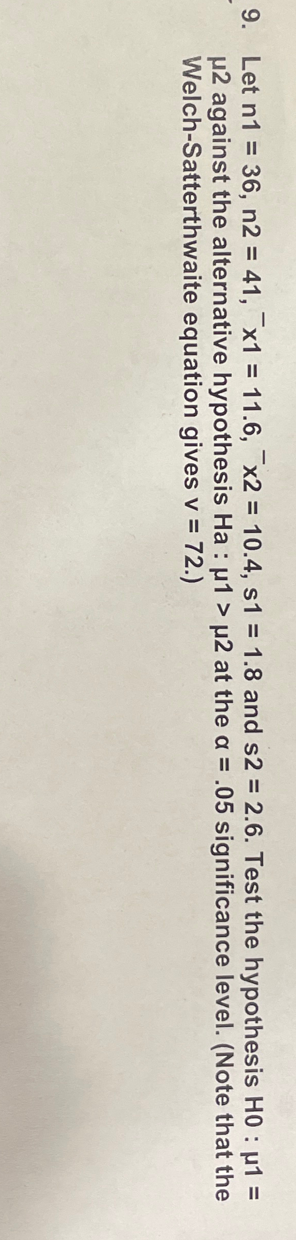 Solved Let n1=36,n2=41,?-x1=11.6,?-x2=10.4,s1=1.8 ﻿and | Chegg.com