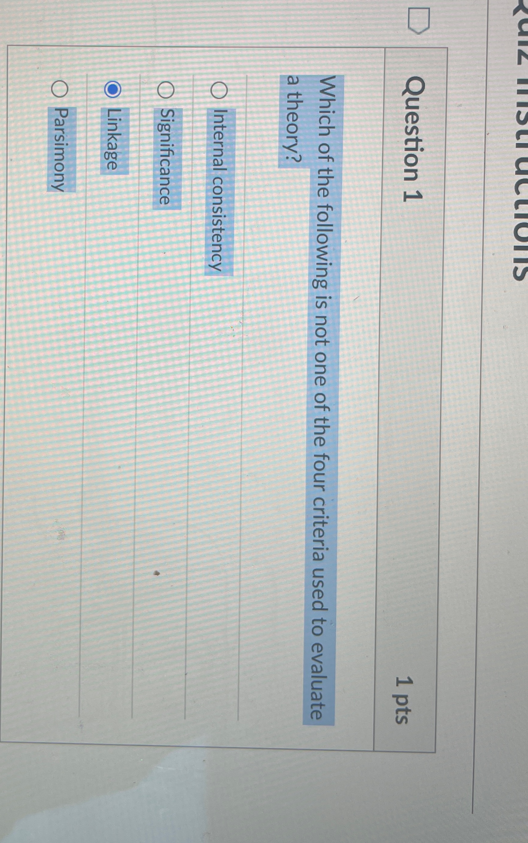 Solved Question 11 ﻿ptsWhich of the following is not one of | Chegg.com