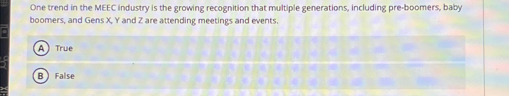 Solved One trend in the MEEC industry is the growing | Chegg.com