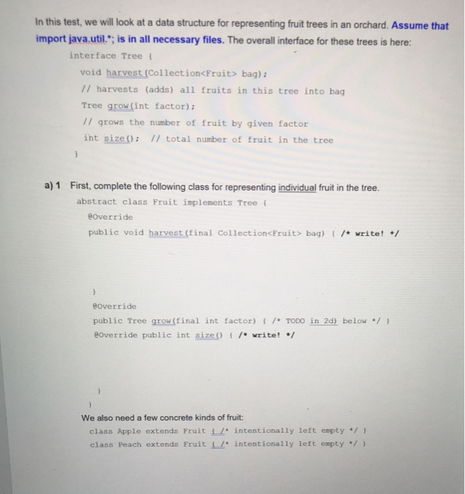 Answered: In this test, we will look at a data structure fo