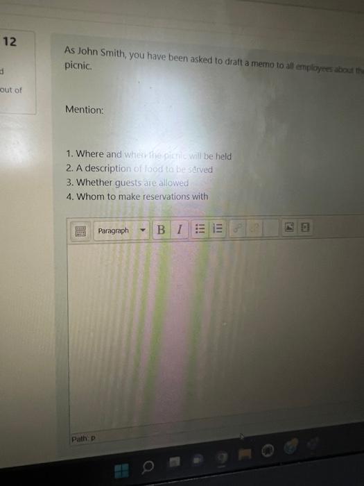Solved As John Smith, you have been asked to draft a memo to | Chegg.com