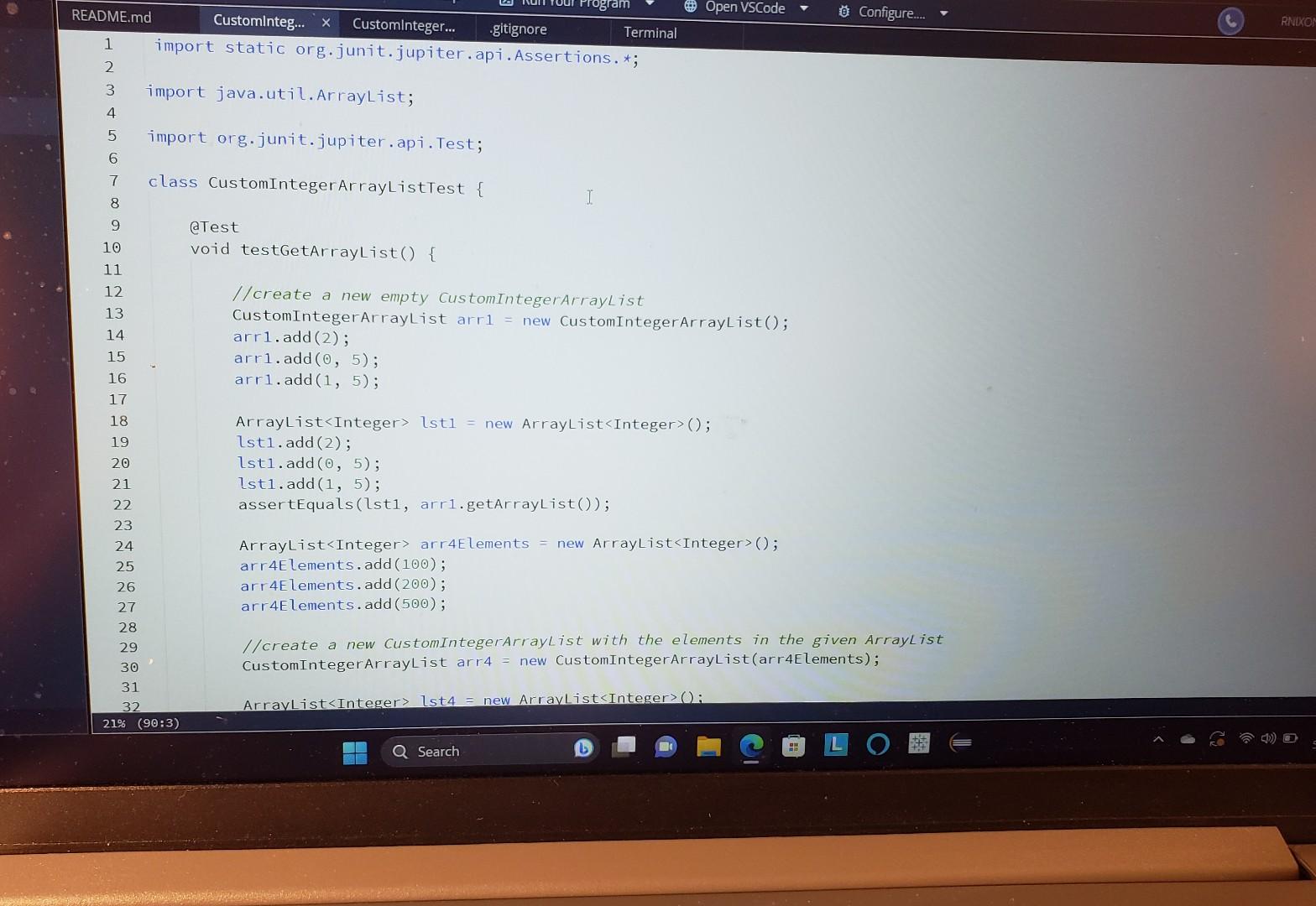 Solved import static org.junit.jupiter.api. Assertions. *; | Chegg.com