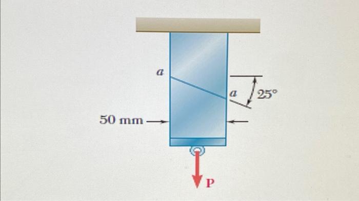 Solved Two members of uniform cross section 50×80 mm are | Chegg.com