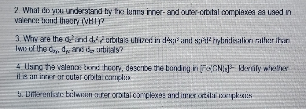 What do you understand by the terms inner- ﻿and | Chegg.com