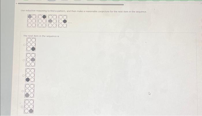 Solved Use inductive reasoning to find a pattern, and then | Chegg.com