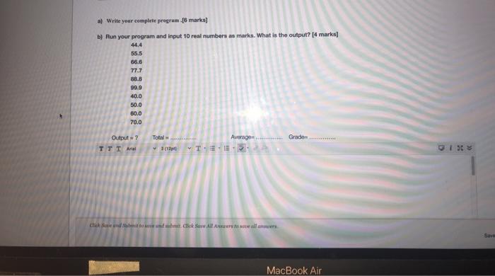 Solved QUESTION 2 Write a Java program to implement the | Chegg.com