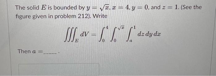 Solved A triple integral over a rectangular box B may be | Chegg.com