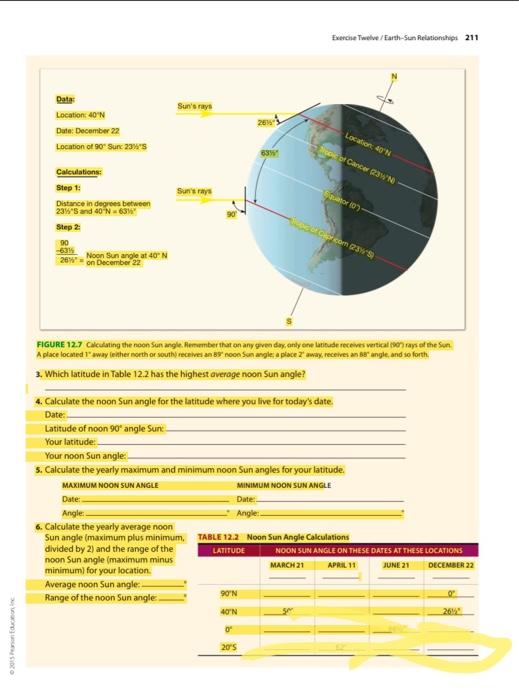 Solved 2. Using a protractor measure the angle between the | Chegg.com