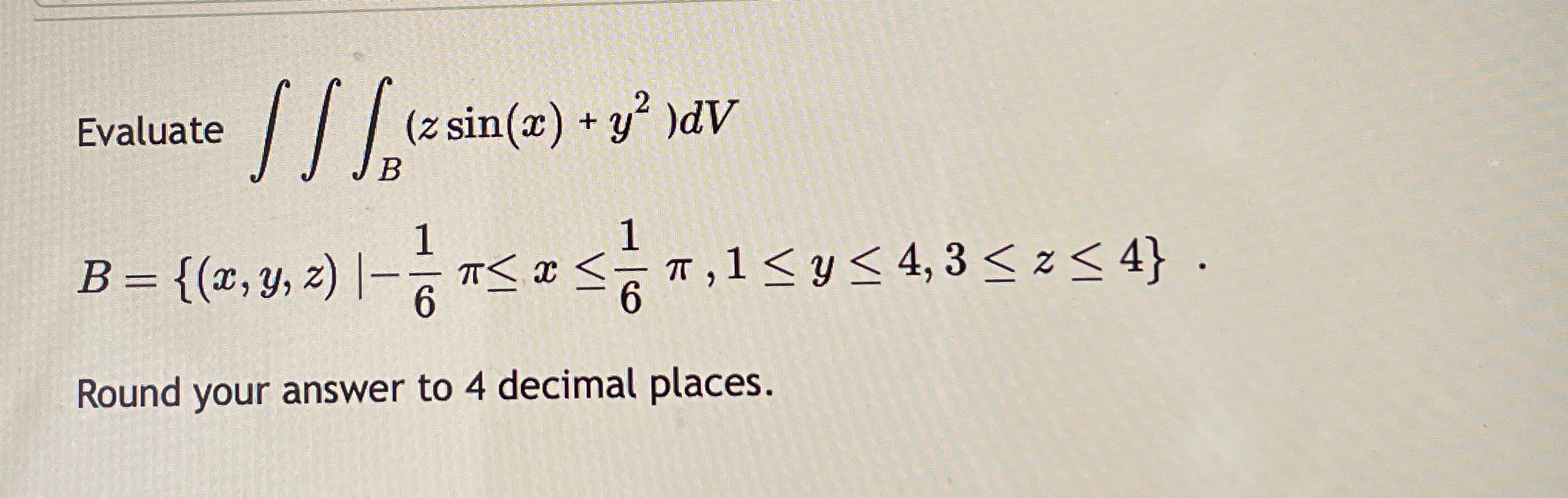 Evaluate | Chegg.com