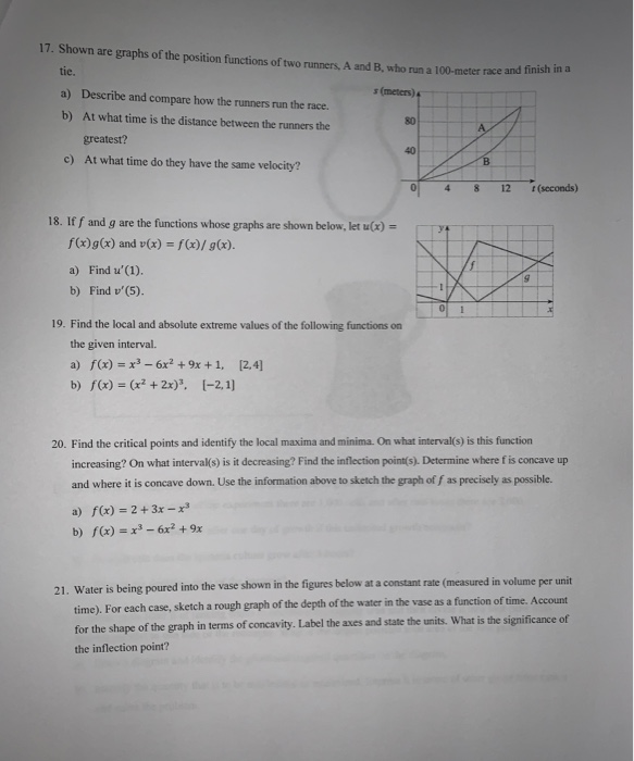 Solved Note You Must Remember The Basic Differentiation And 3611