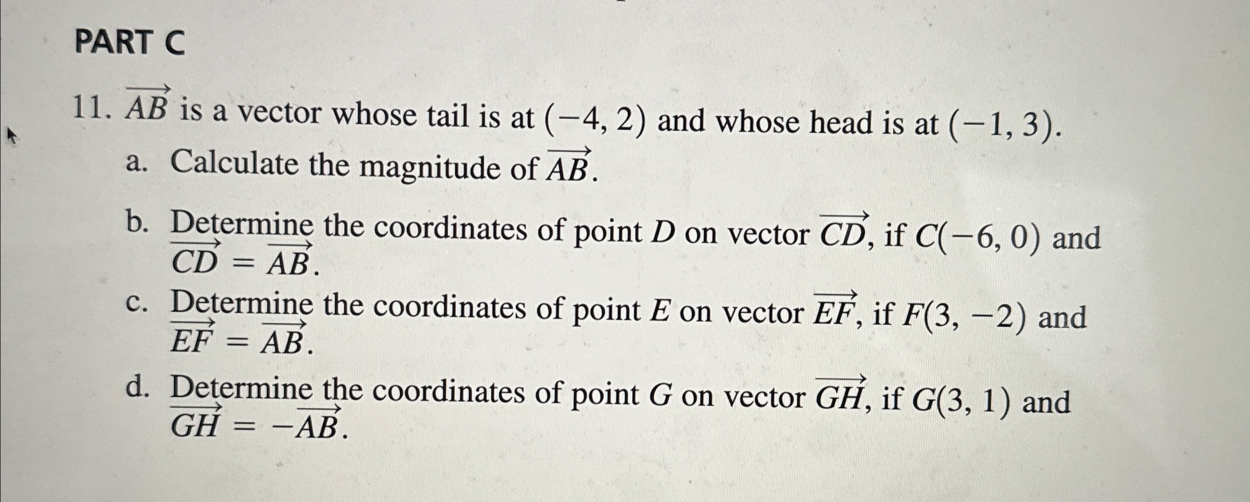 Solved PART Cprovide explanations as well please.11. | Chegg.com