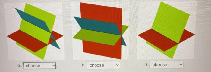 Solved each graph below is the graph of a system of three | Chegg.com