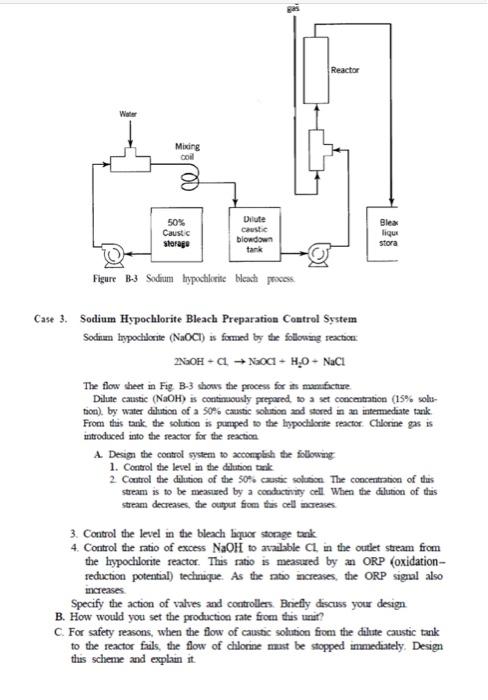 Solved 3. Sodium Hypochlorite Bleach Preparation Control | Chegg.com
