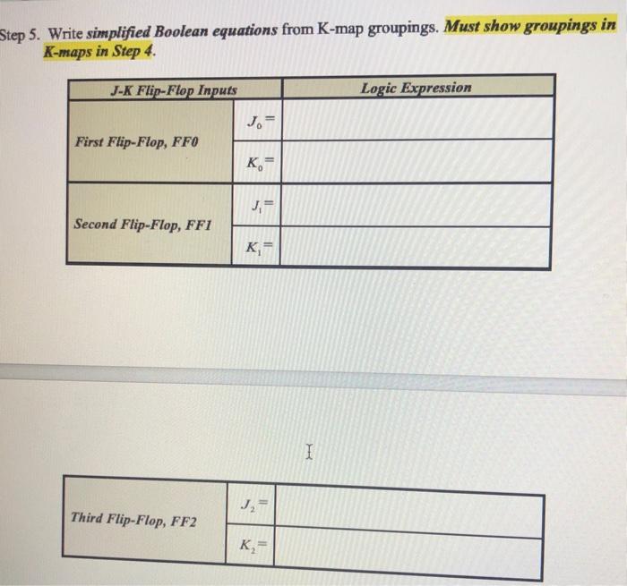 Solved Show each step in the design process to develop a | Chegg.com