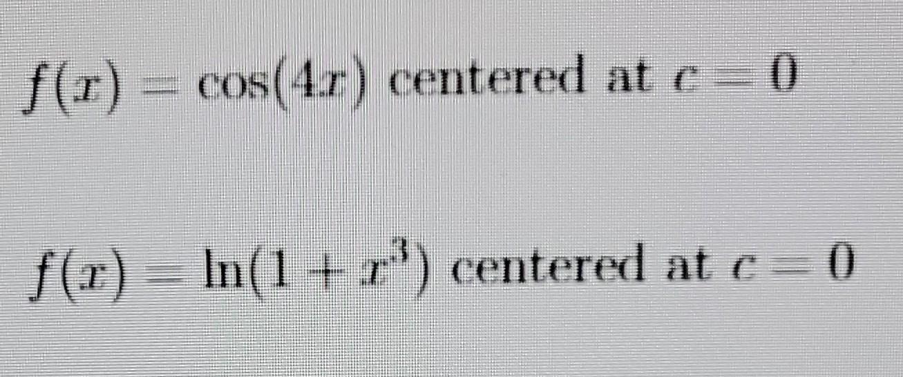 Solved Use the elementary power series lists from section 10 | Chegg.com