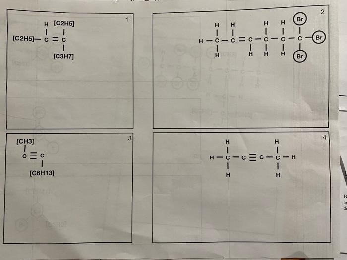Solved 2 Br Br [C6H13] 5 | Chegg.com