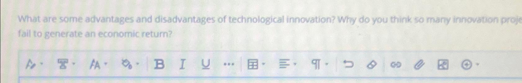 Solved What are some advantages and disadvantages of | Chegg.com