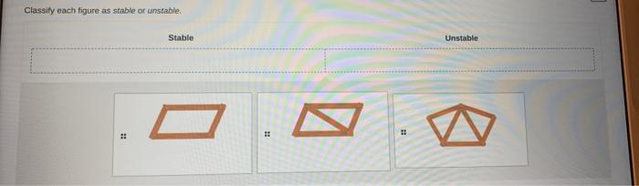 Solved Classify each figure as stable or unstable Stable | Chegg.com