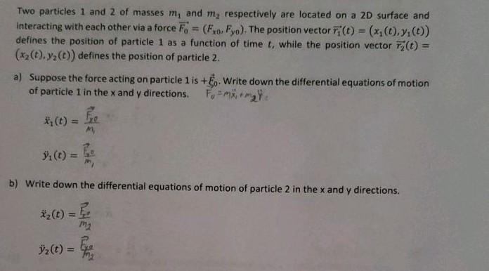 Solved d) Using the values provided below, use Mathematica | Chegg.com