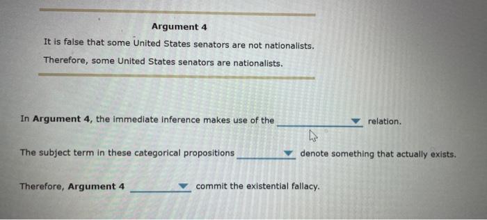 first blanks are either (contradictory, subcontrary, | Chegg.com