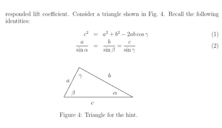 Solved A symmetric airfoil is shown in Fig. 3. In the left | Chegg.com
