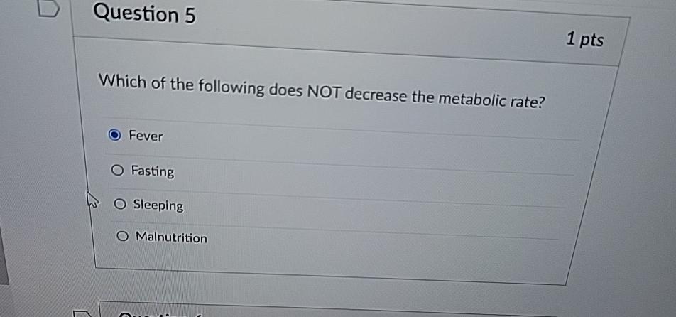 Solved Question 51 ptsWhich of the following does NOT | Chegg.com Solved Question 51 ptsWhich of the following does NOT | Chegg.com