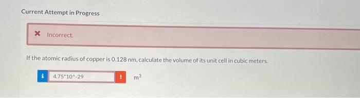 Solved Current Attempt in Progress * Incorrect. If the | Chegg.com