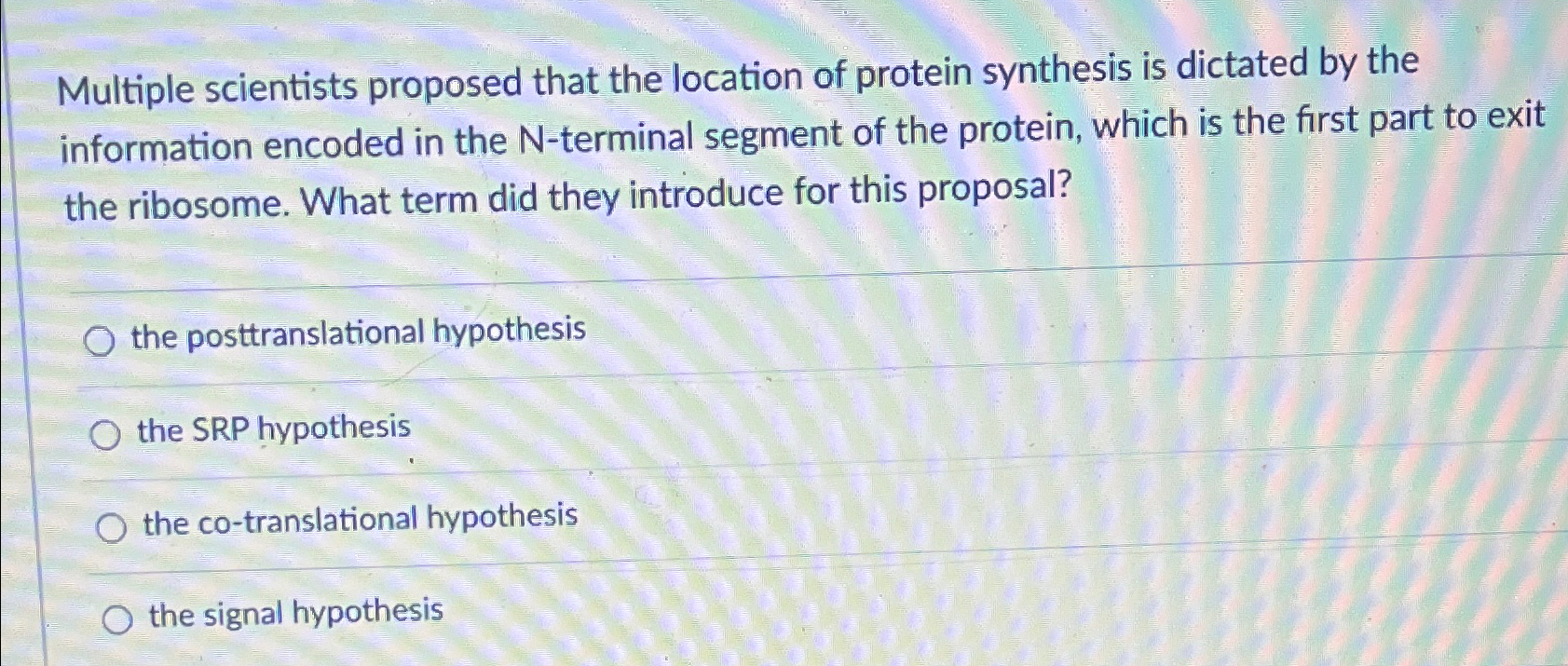 Solved Multiple scientists proposed that the location of | Chegg.com