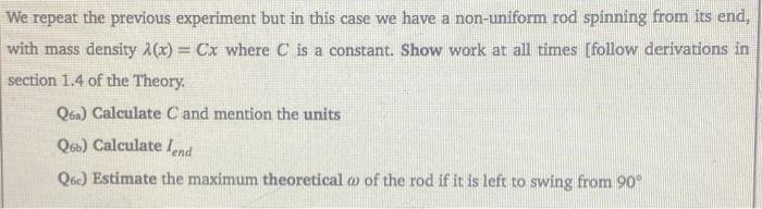 Solved We repeat the previous experiment but in this case we | Chegg.com