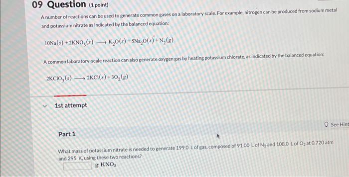 Solved A number of reactions can be used to generate common | Chegg.com