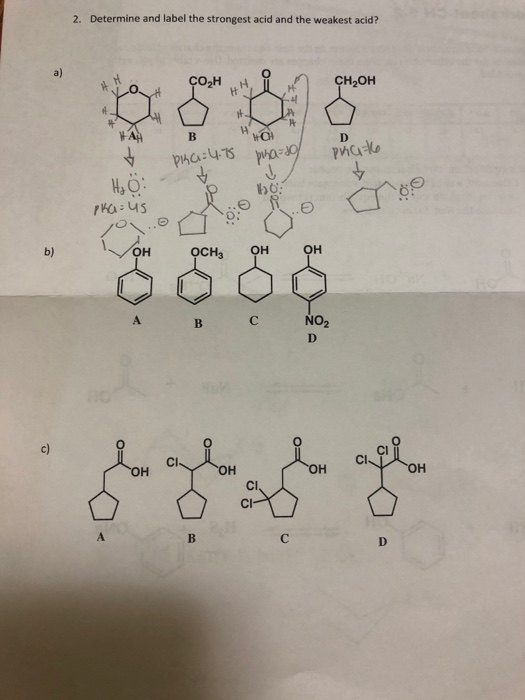 Solved Worksheet-CH 6-2 1. Three acid-base equilibria are | Chegg.com