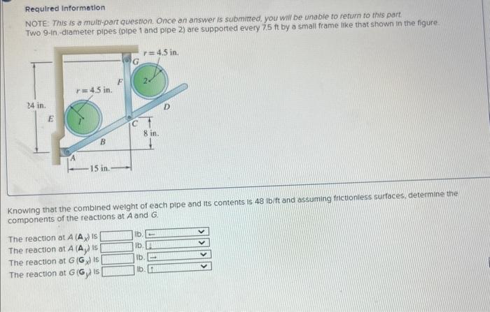 Solved Required Informetion NOTE This is a multi-part | Chegg.com