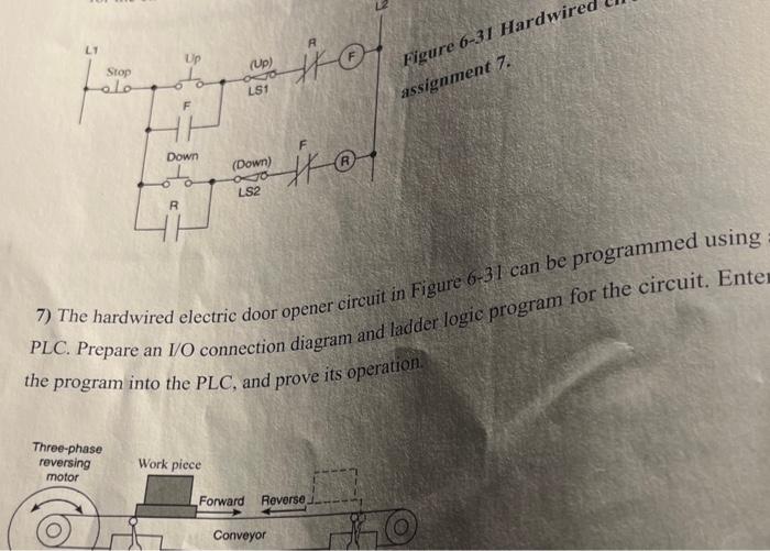 Solved Figure 6−31 Hardwired C Plc Prepare An Io 