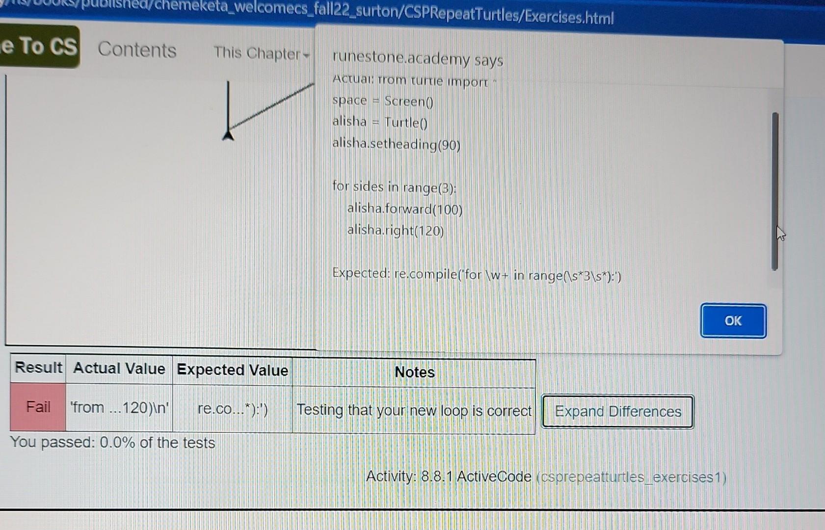 Solved The code currently draws a square. Change it so that | Chegg.com