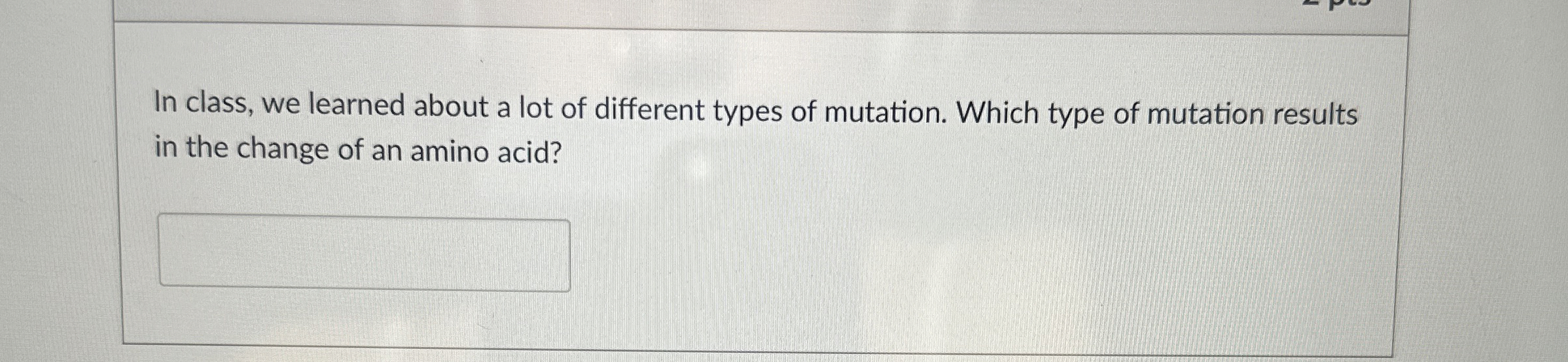 Solved In class, we learned about a lot of different types | Chegg.com