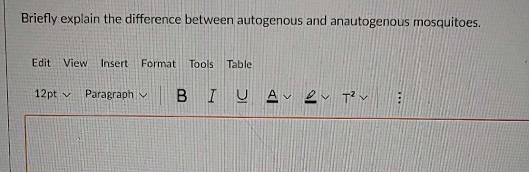 Solved Briefly explain the difference between autogenous and | Chegg.com