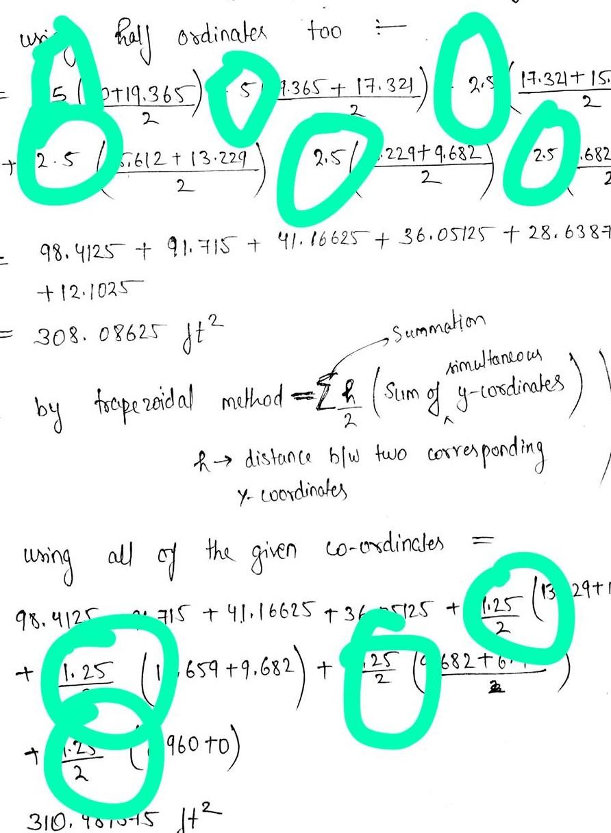 . A quadrant of a circle with a 20 foot radius is | Chegg.com