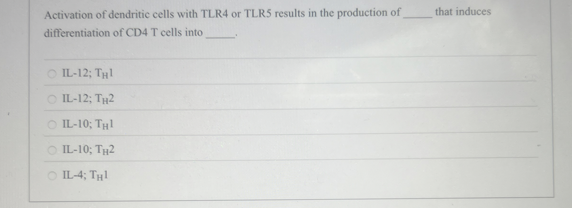 Solved Activation of dendritic cells with TLR4 ﻿or TLR5 | Chegg.com